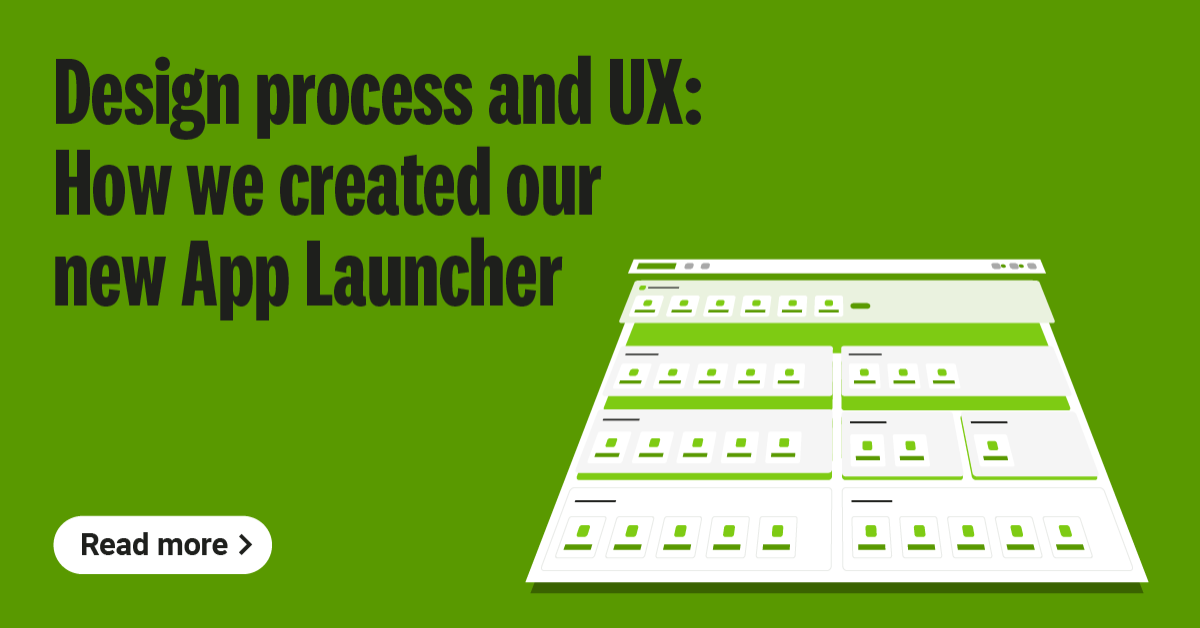 Design process and UX: How we created our new App Launcher | Magnolia ...
