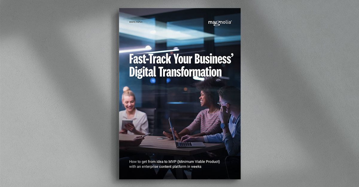 Fast-Track Your Business’ Digital Transformation | Magnolia Headless CMS