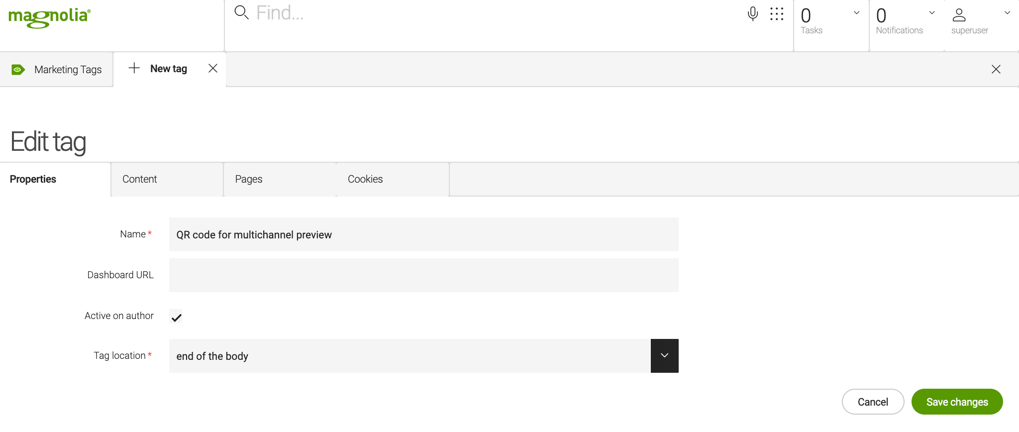 Multichannel Preview in Magnolia | Magnolia Headless CMS